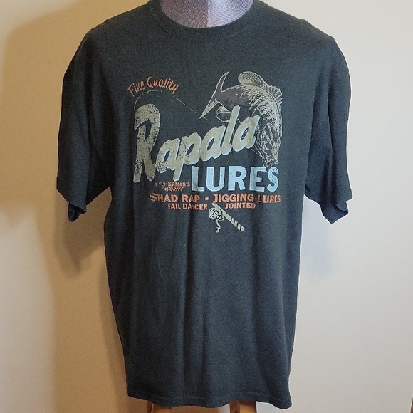 Shirts | Green Rapala Tshirt | Poshmark